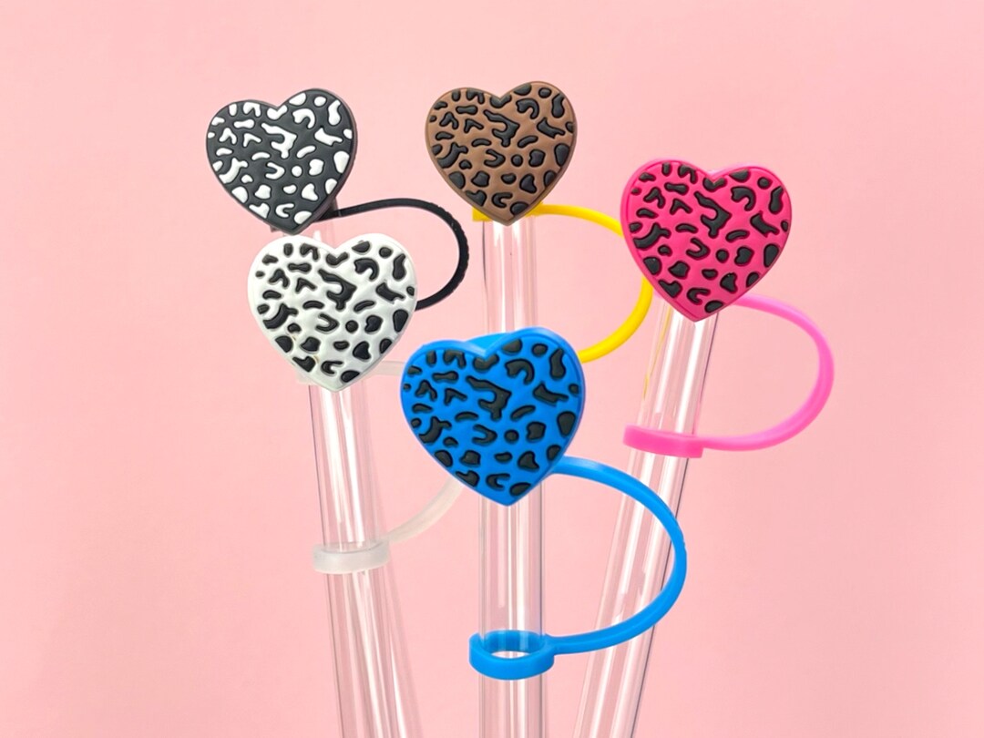Heart Straw Topper for Tumbler Cup 30oz, 40oz Tumbler Straw Accessories ...