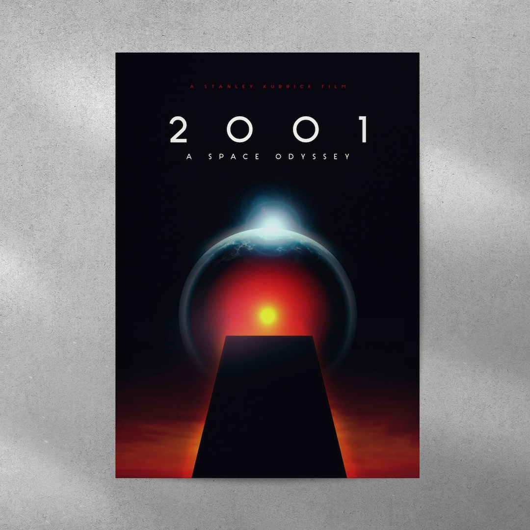 2001: Space Odyssey Poster / Movie Poster / Vintage Poster / Retro ...