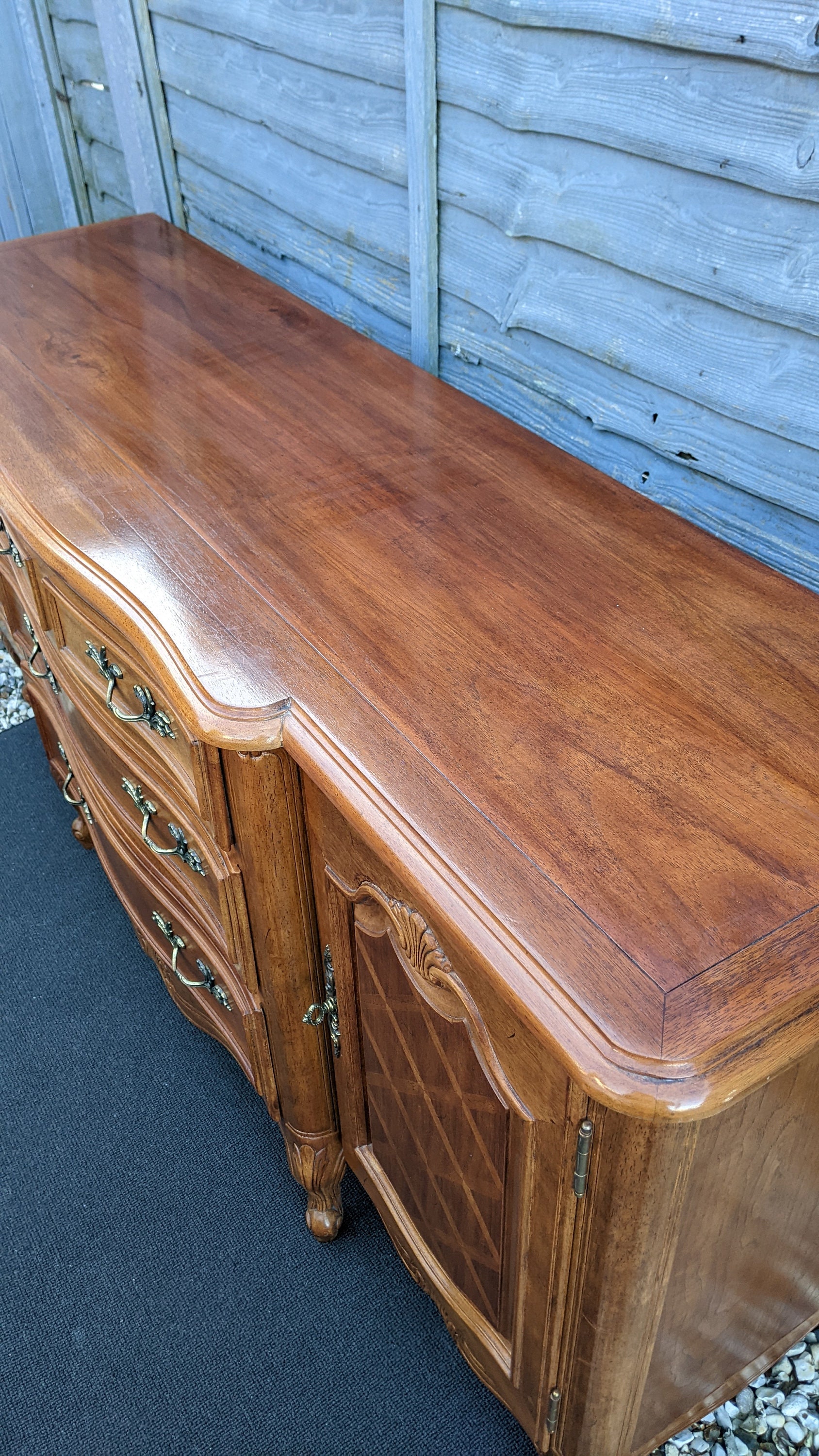 Large French Reproduction Sideboard - Etsy