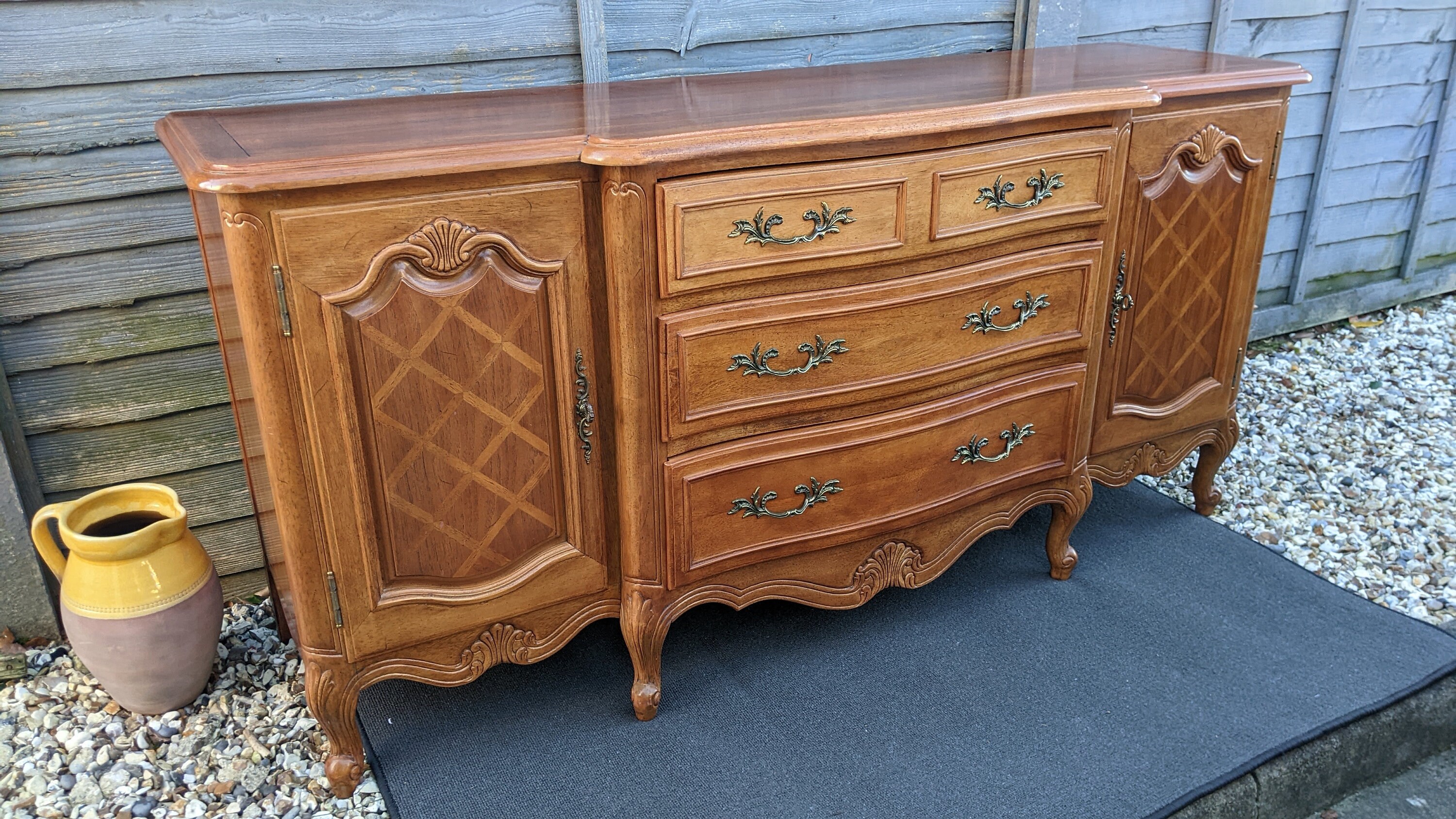 Large French Reproduction Sideboard - Etsy