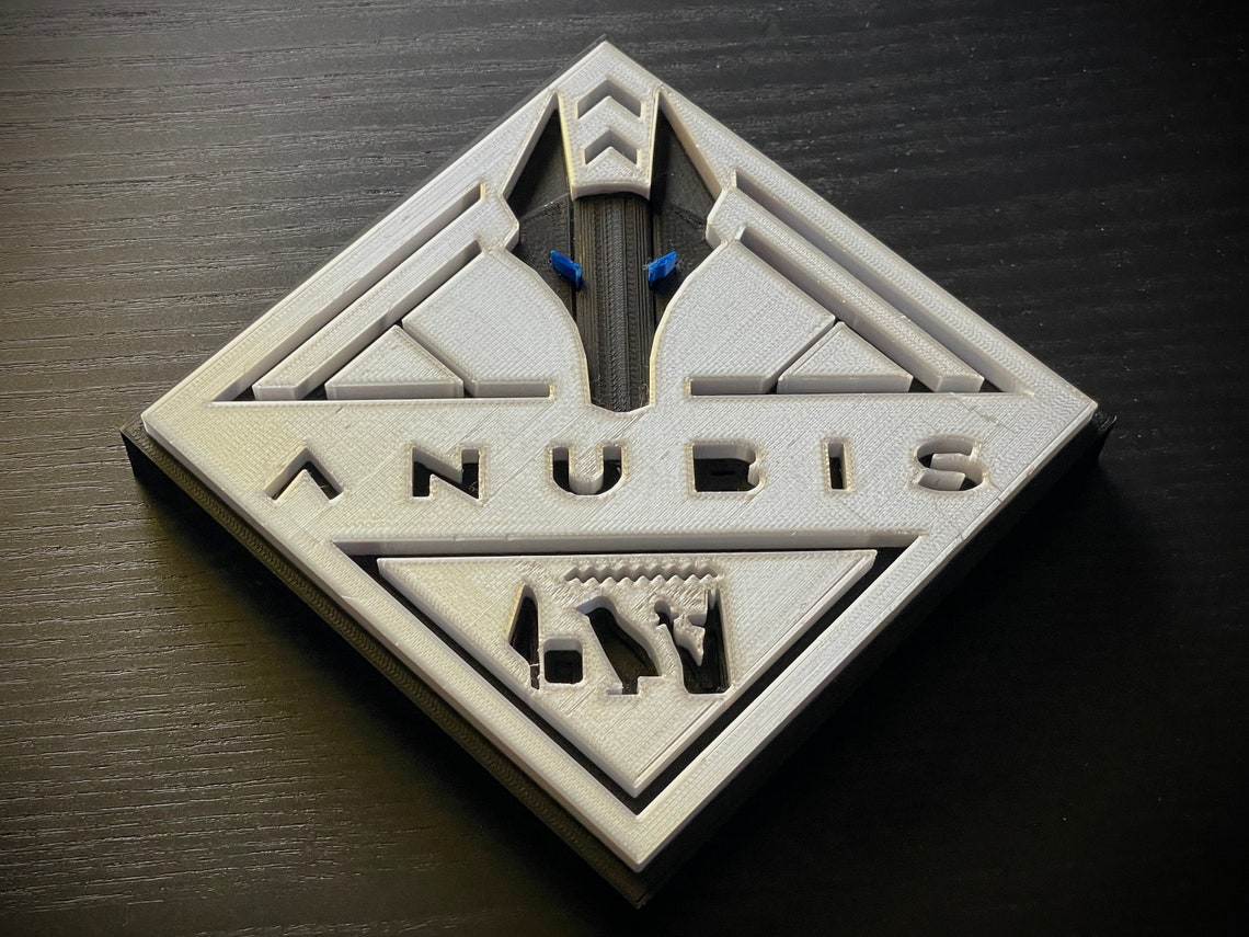 CS2 Anubis Map Logo Icon 3D Printable Stl-file - Etsy