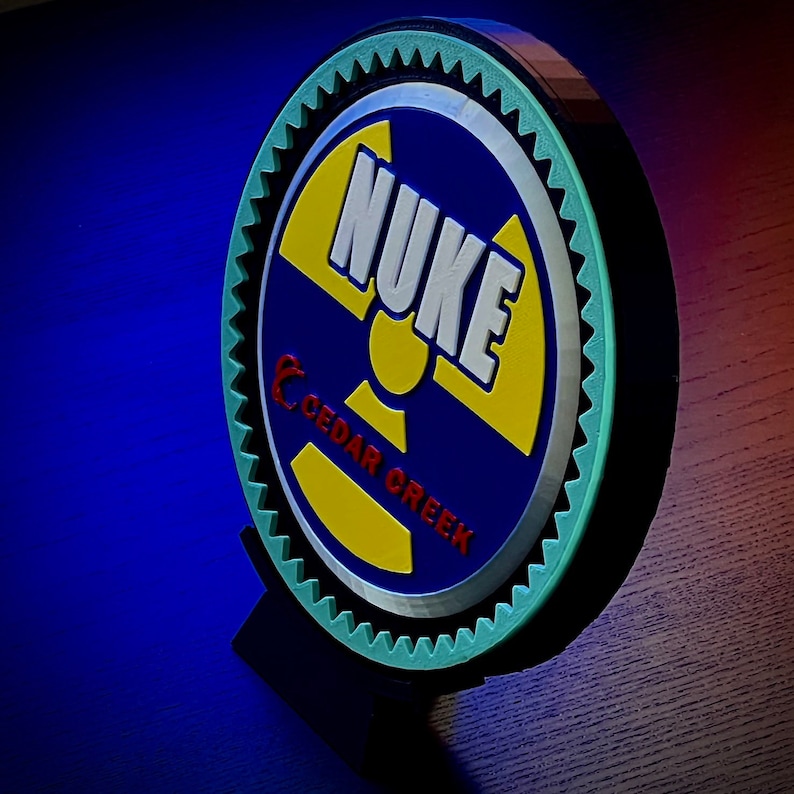 Cs2 Nuke Map Logo Icon 3d Printable Stl File Etsy