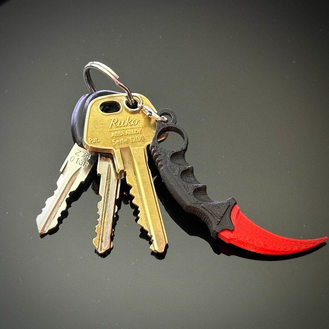 Karambit CS2 Keychain Choose Any Color - Etsy