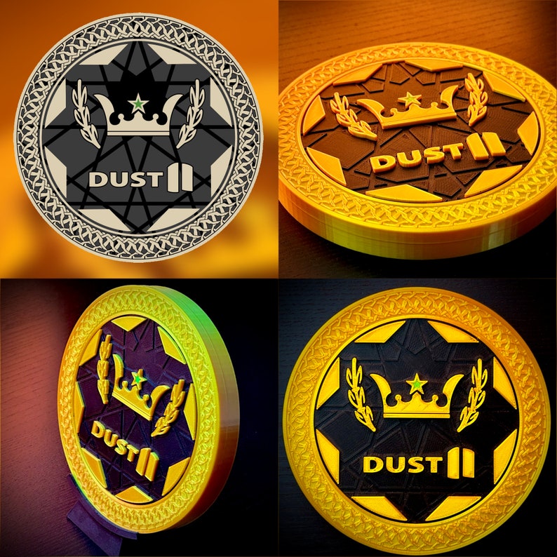 CS2 Map Pool Logo Bundle - 3D Printable Stl-files - Etsy