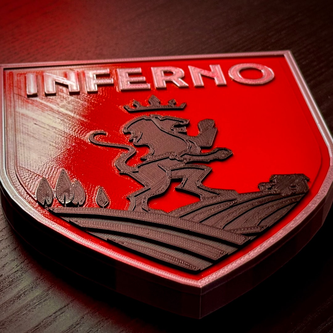 CS2 Inferno Map Logo Icon 3D Printable Stl-file - Etsy