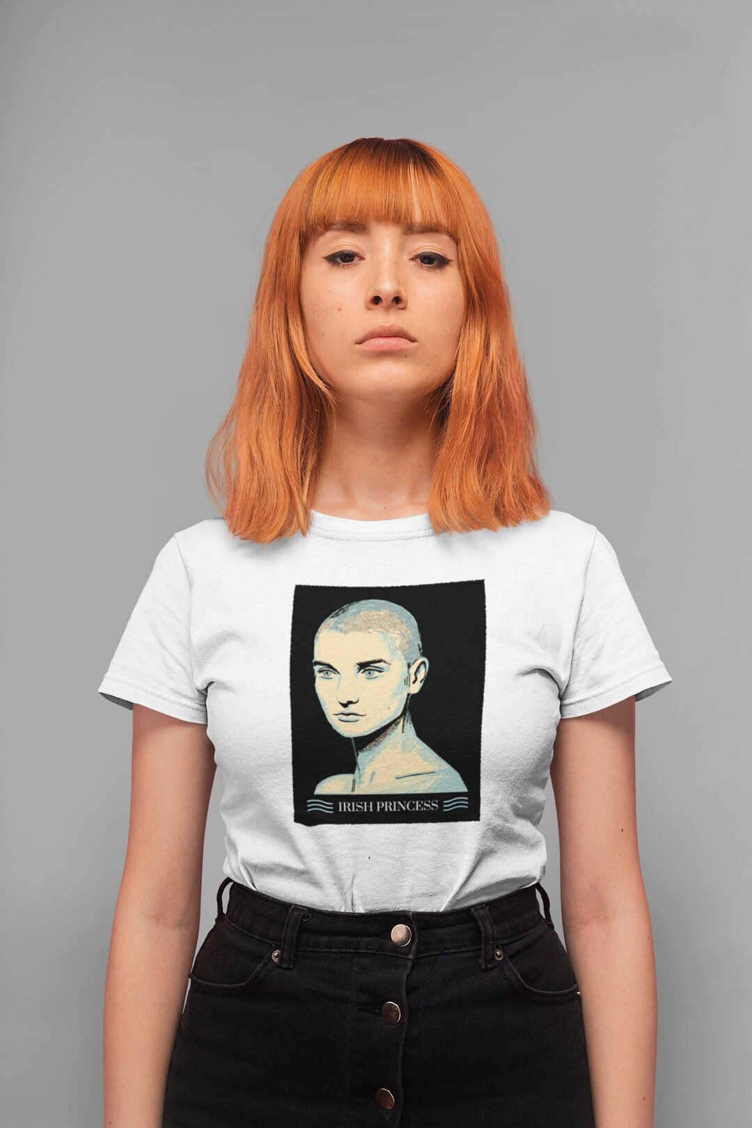 Sinead O'connor Irish Princess T-shirt - Feminist Tee - Etsy