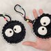 Soot Sprite Crochet Wallet / Pouch / Air Pods Case - Etsy