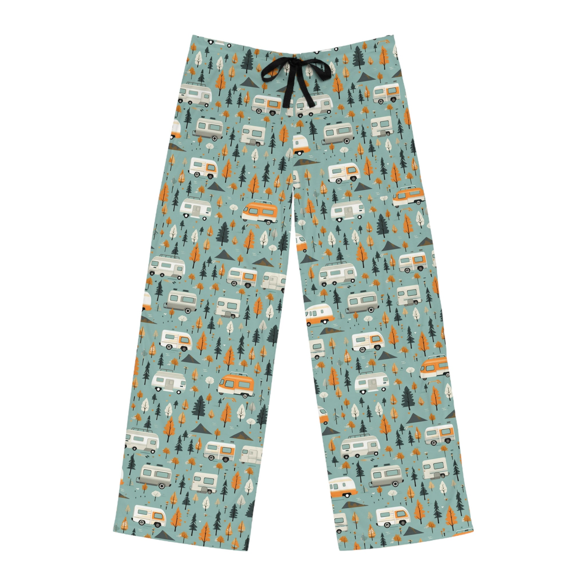 The Turquoise Trails Camper Men's Pajama Pants AOP - Etsy