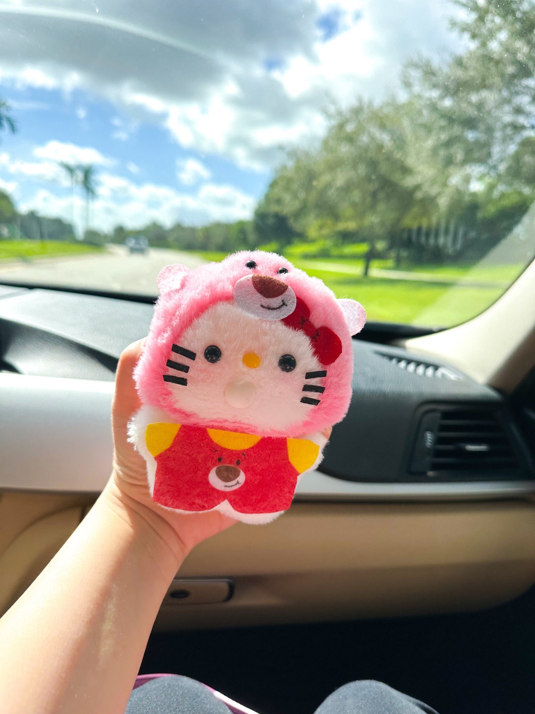 Hello Kitty Blowing Bubble Plushie - Etsy