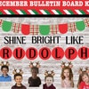Christmas Bulletin Board Kit, Printable Winter, Bulletin Board, We Wish ...