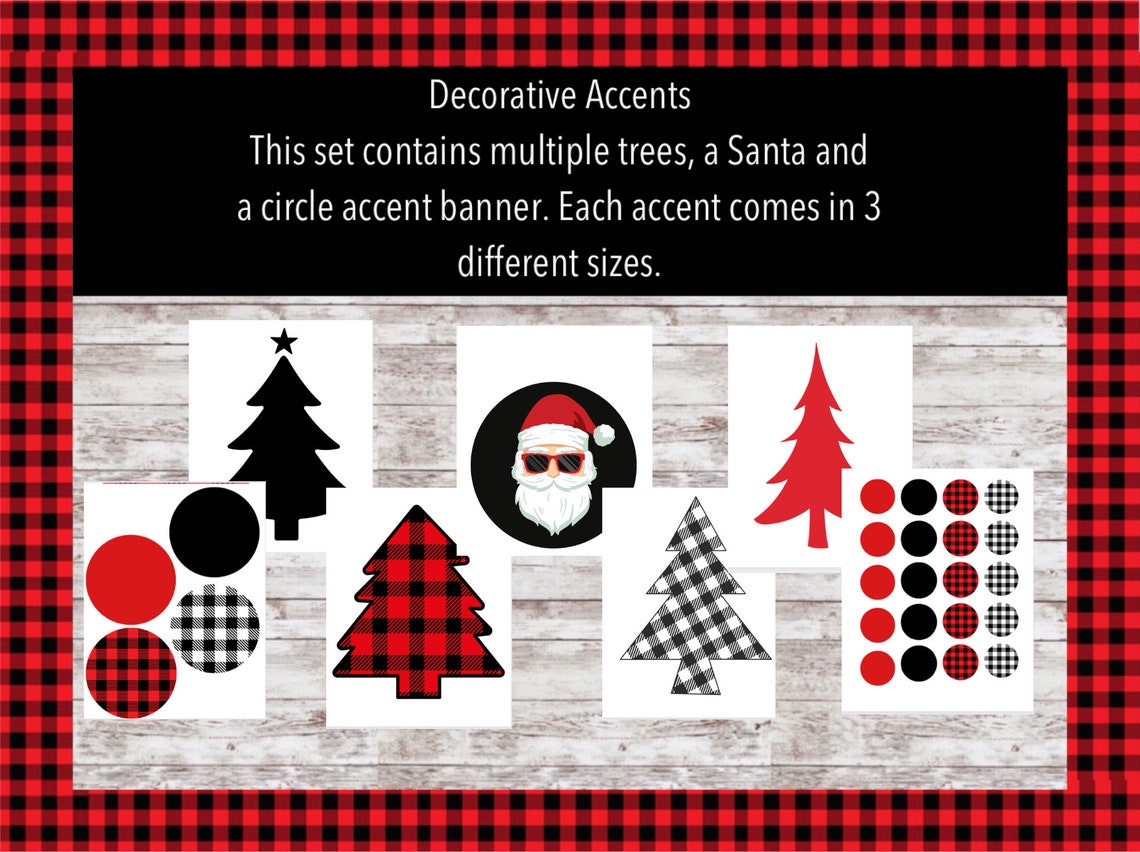 Christmas Bulletin Board Kit, Printable Winter, Bulletin Board, We Wish ...