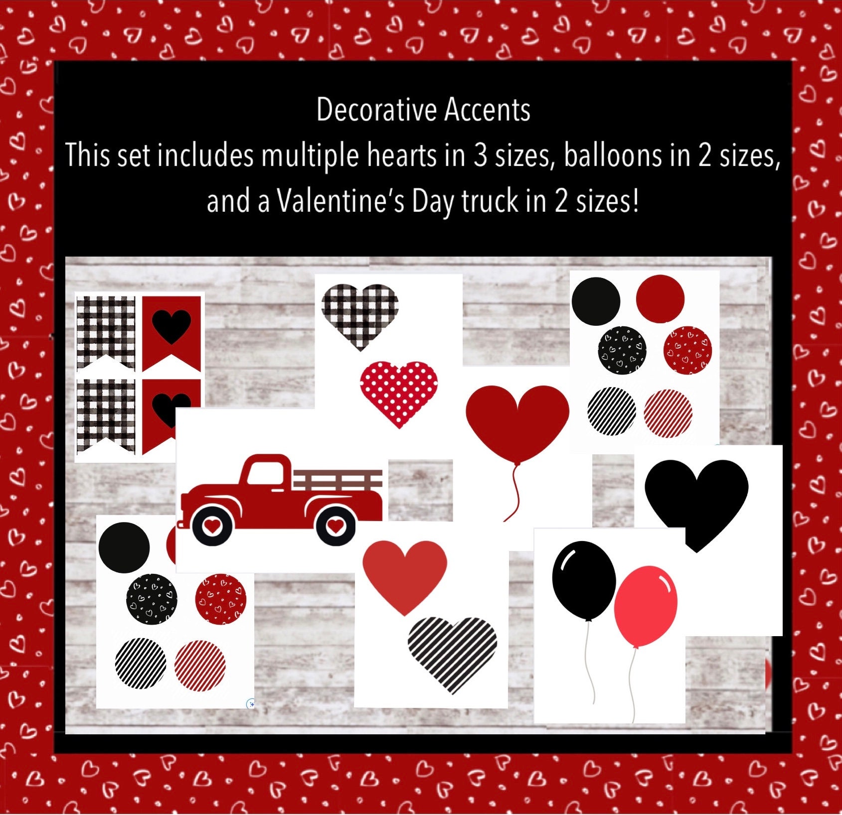 Valentine’s Day Bulletin Board Kit, February Bulletin Board, Classroom ...