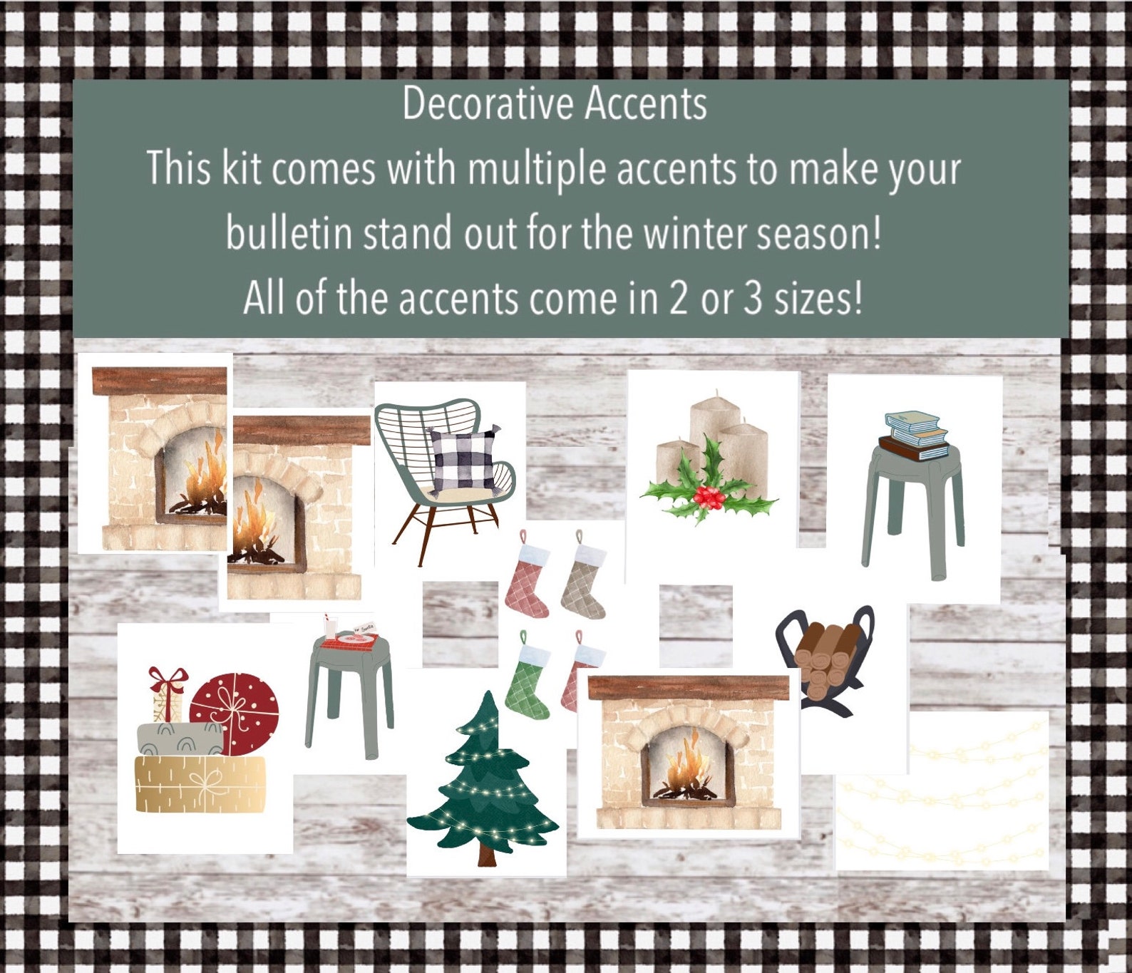 Winter Bulletin Board Printable Kit, Warm Winter Wishes Class Bulletin ...