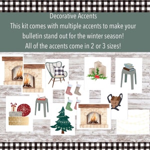 Winter Bulletin Board Printable Kit, Warm Winter Wishes Class Bulletin ...