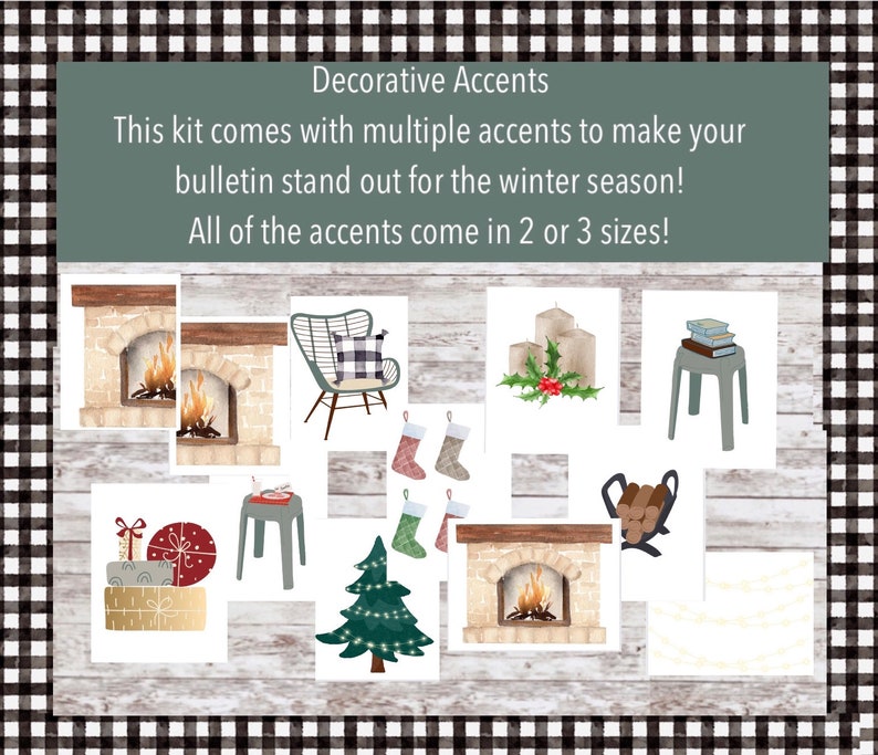 Winter Bulletin Board Printable Kit, Warm Winter Wishes Class Bulletin ...