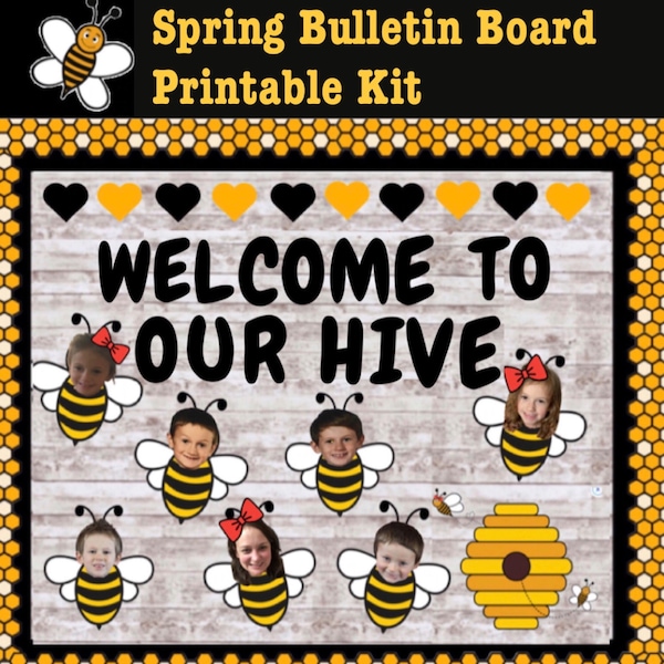 Bee Bulletin Board - Etsy