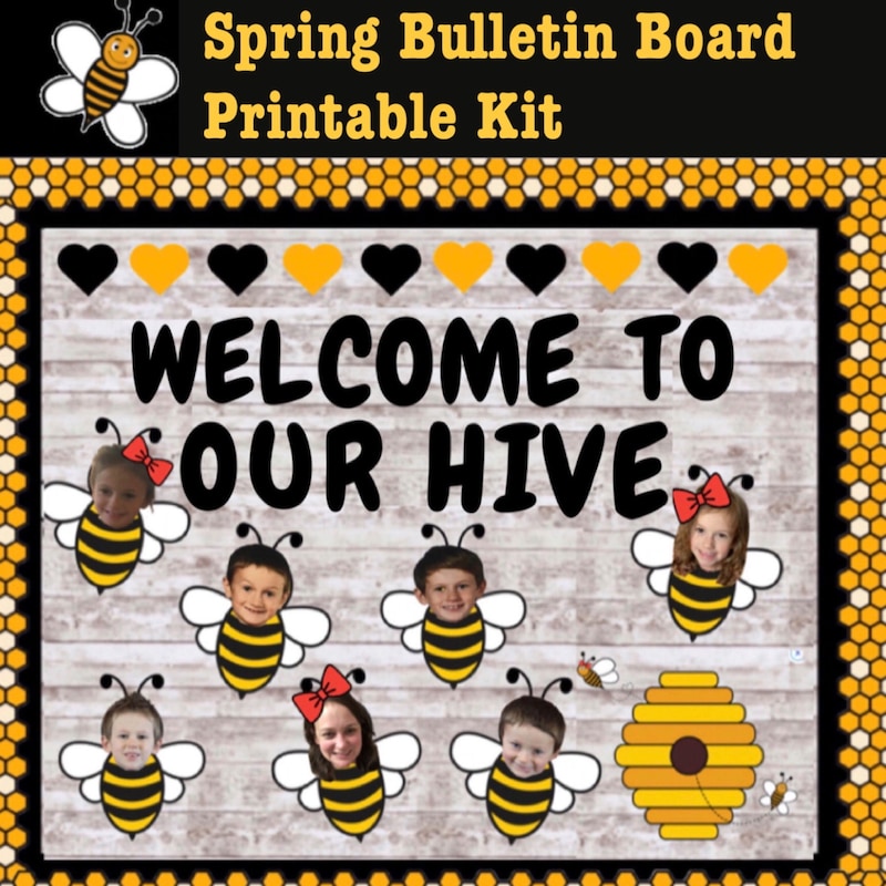 Bee Bulletin Board - Etsy
