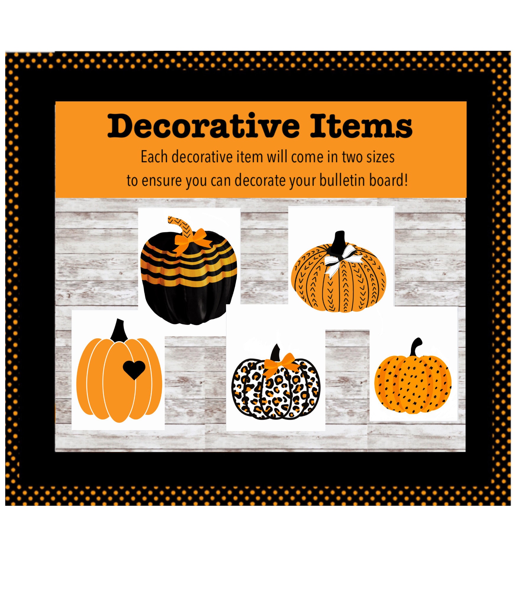 Fall Bulletin Board Kit, Halloween Bulletin, Classroom Fall Decor, the ...