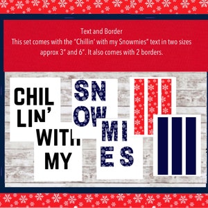 Winter Bulletin Board Printable Kit, Chillin’ With My Snowmies Class ...