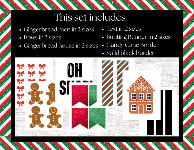Winter Bulletin Board Printable Kit, Oh Snap This Class is Sweet ...