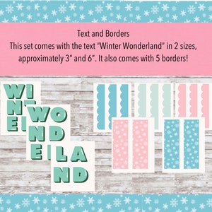 Winter Bulletin Board Kit, Printable Winter Bulletin Board, Winter ...