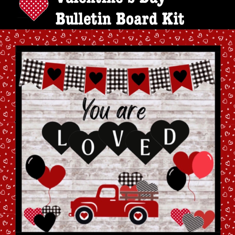 Valentines Day Bulletin Boards - Etsy