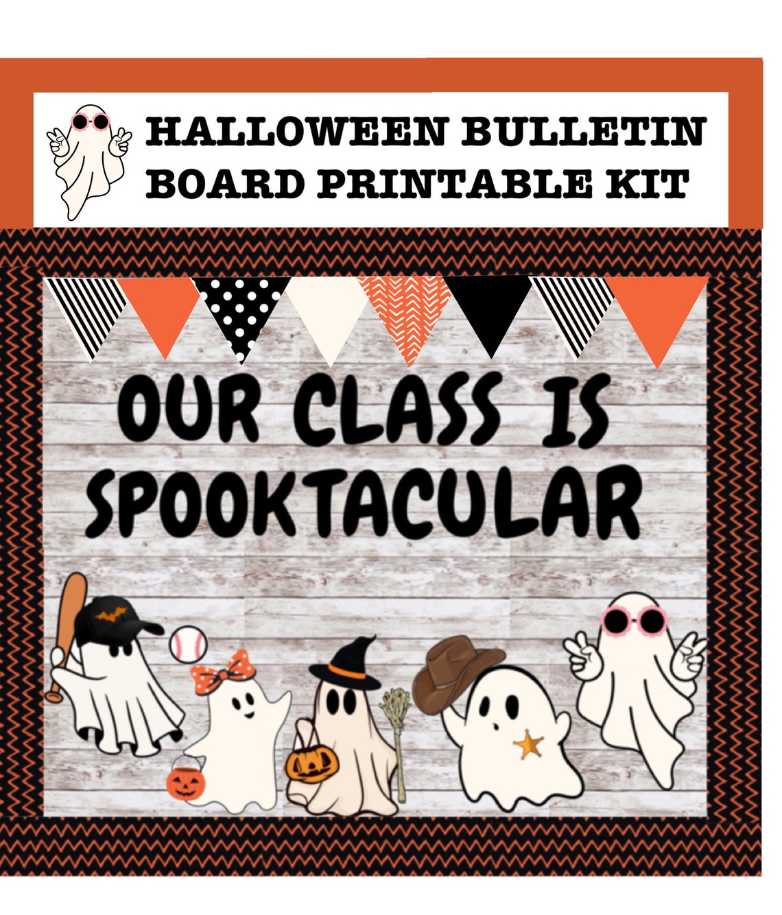 Halloween Bulletin Board, Fall Bulletin Board, Class Door Decorations ...