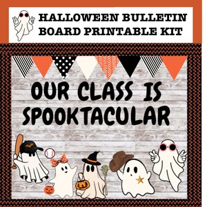 Halloween Bulletin Board, Fall Bulletin Board, Class Door Decorations ...