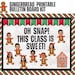 Winter Bulletin Board Printable Kit, Oh Snap This Class is Sweet ...