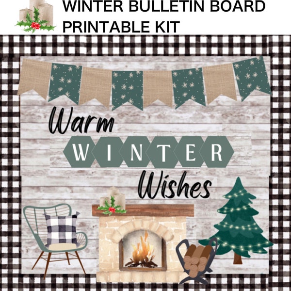 Winter Bulletin Boards - Etsy