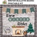 Winter Bulletin Board Printable Kit, Warm Winter Wishes Class Bulletin ...
