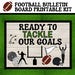 Football Bulletin Board Printable Kit, Classroom Door, Back to School ...
