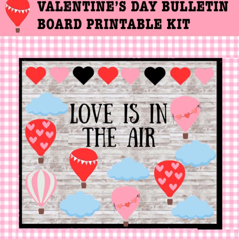Love is in the Air Bulletin Board - Etsy