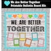 We Are Better Together Printable Bulletin Board Kit, Photo Frame ...