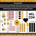 Spring Bulletin Board Printable Kit, Classroom Door, Bumble Bee ...