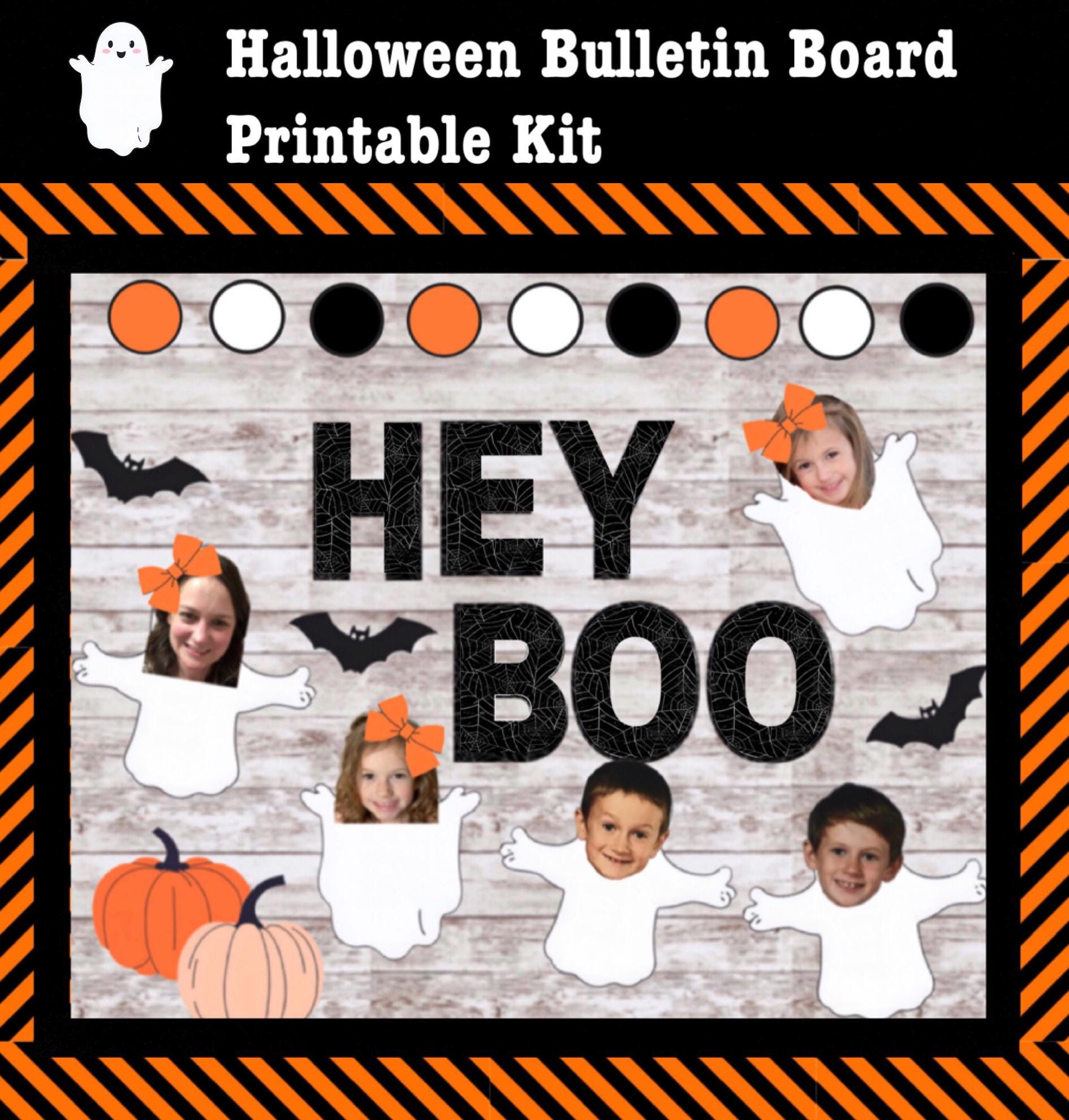 Halloween Bulletin Board, October Bulletin Board, Classroom Decoration ...