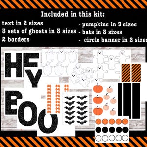 Halloween Bulletin Board, October Bulletin Board, Classroom Decoration ...