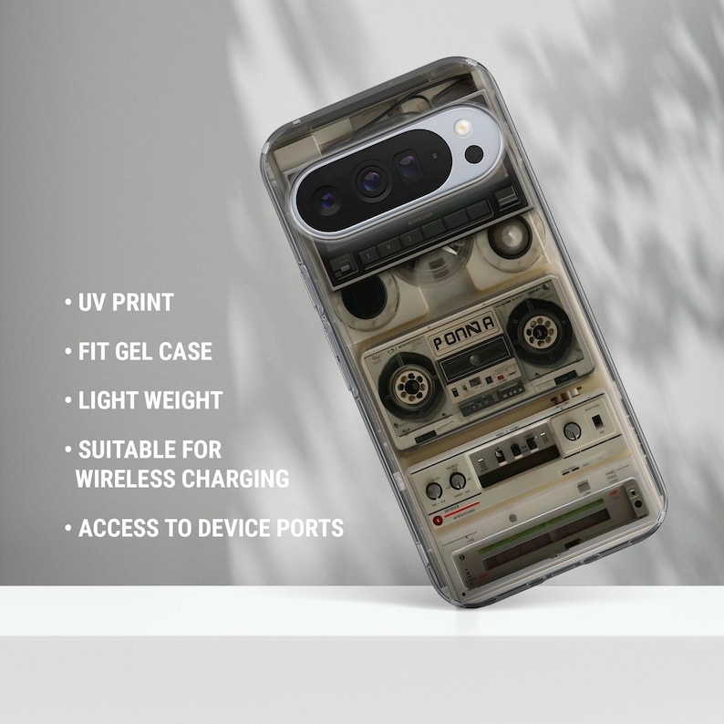 Retro Console Phone Case Vintage Game Cover for Google Pixel 10, 10pro ...
