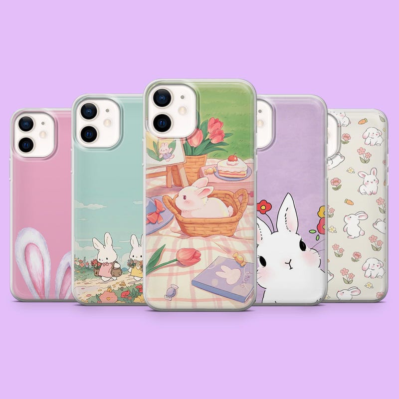 Bunny iPhone Case - Etsy