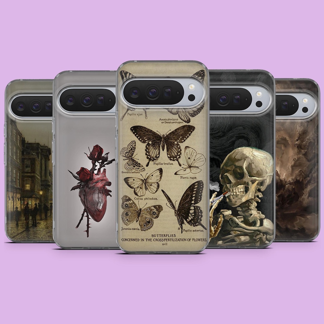 Dark Academia Phone Case Gothic Aesthetic Emo Cover for Google Pixel 10 ...