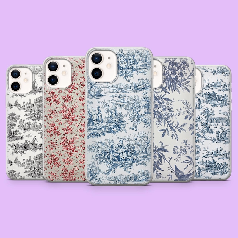 Toile Vintage Purse - Etsy UK