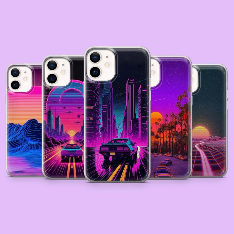Neon iPhone Case - Etsy