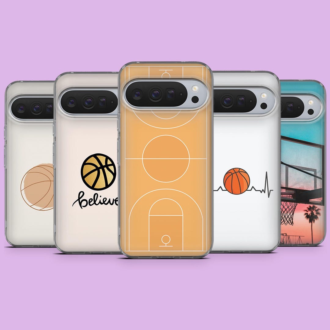 Basketball Phone Case Sports Cover for Google Pixel 10, 10pro, 9, 9pro ...