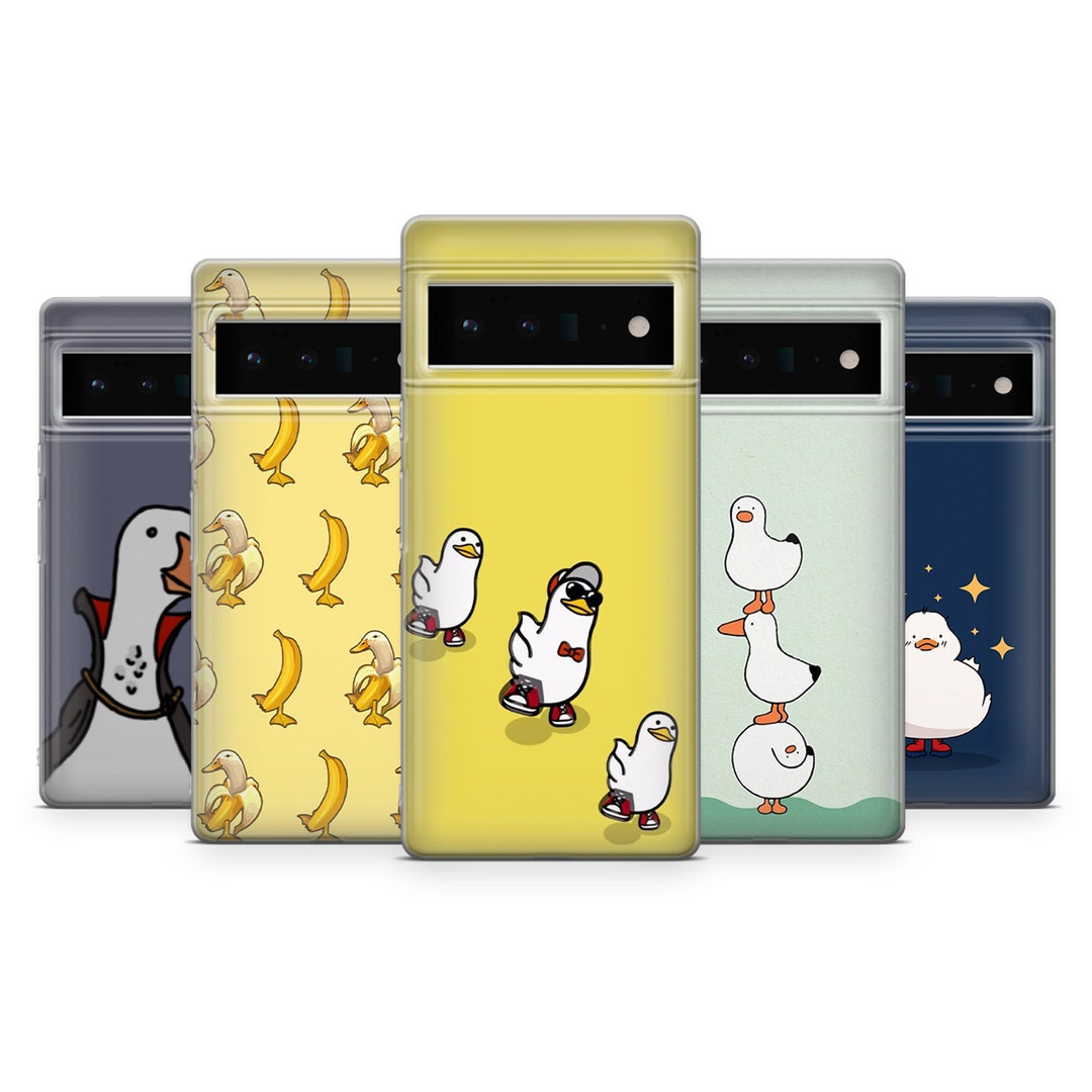 Ducks Phone Case Goose Meme Funny Duck Cover for Google Pixel 8A, 8pro ...