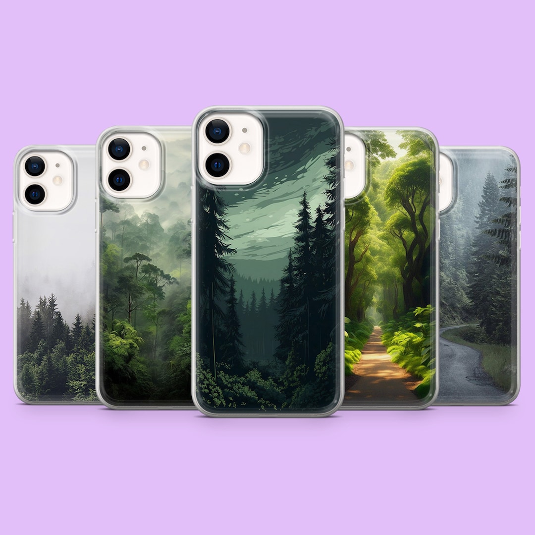 Enchanted Forest Phone Case Nature Lover Earth Tones Cover for Iiphone ...