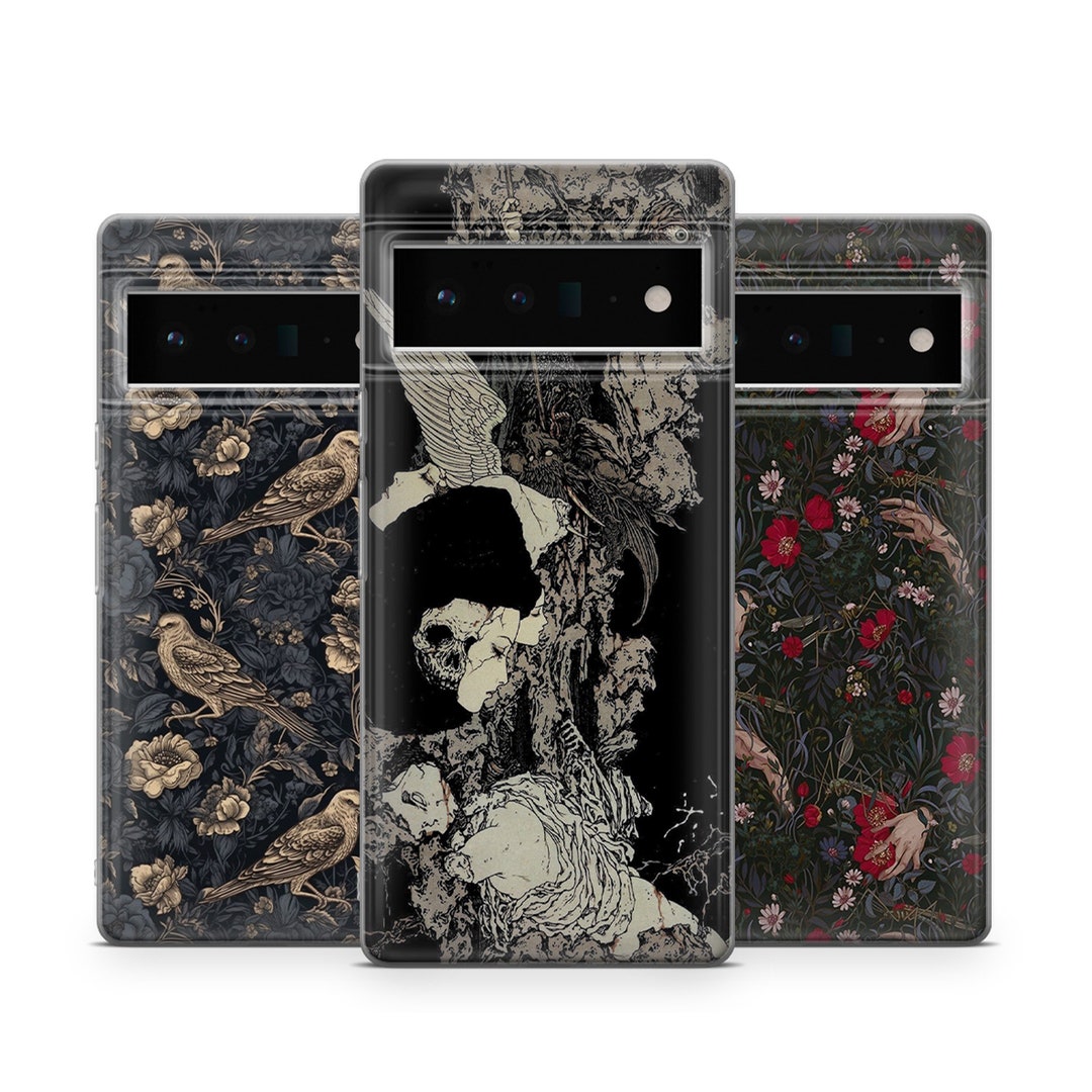 Goth Phone Case Dark Horror Gothic Cover for Google Pixel 9, 9pro, 8A ...