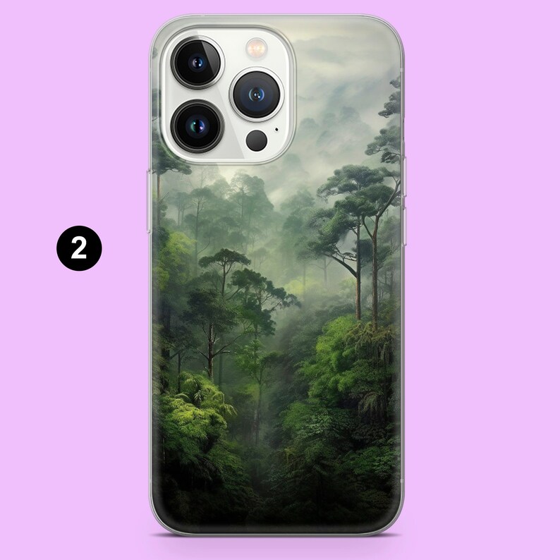Enchanted Forest Phone Case Nature Lover Earth Tones Cover for Iiphone ...
