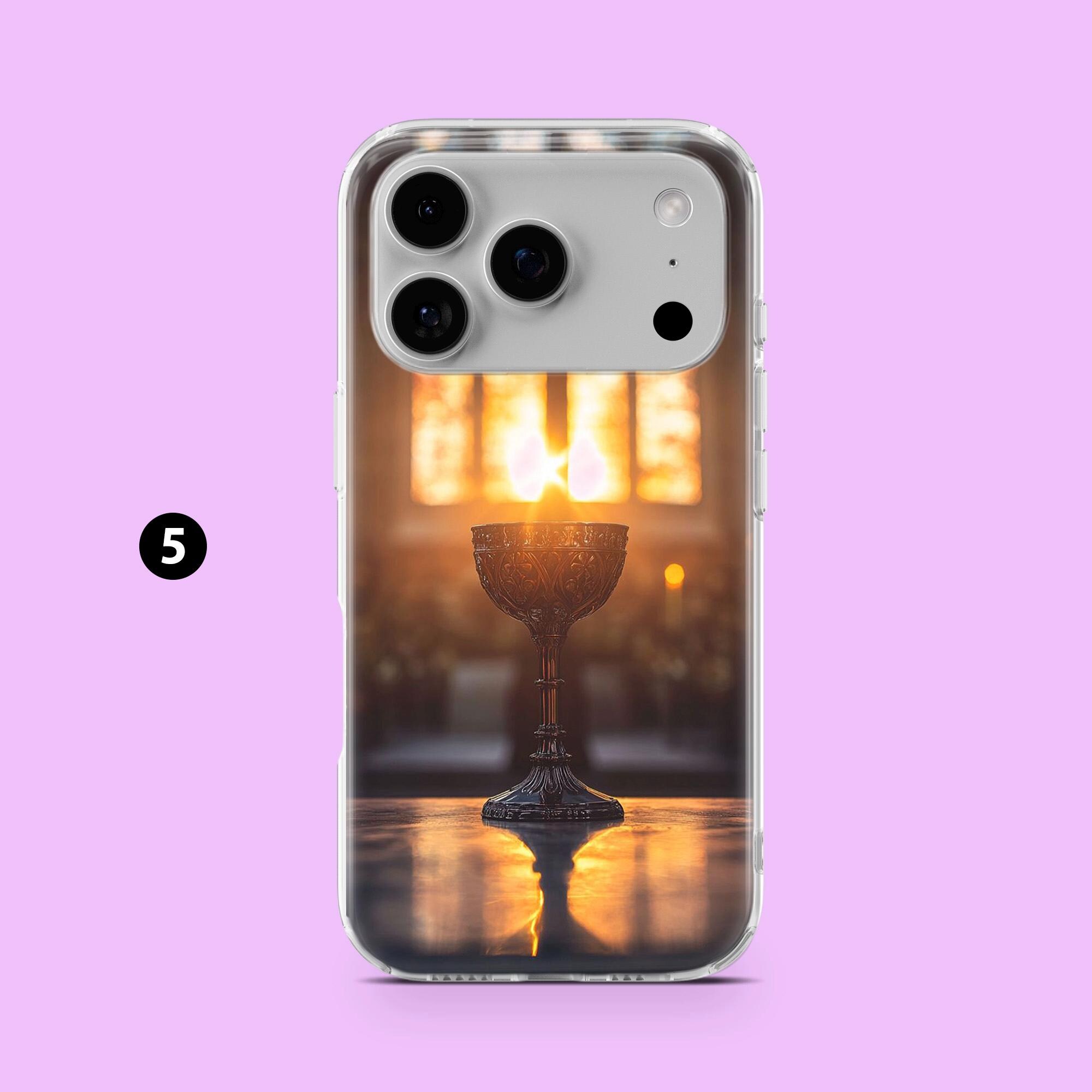 Catholic Phone Case Jesus Sacred Heart Cover for iPhone 17, 16, 15pro ...