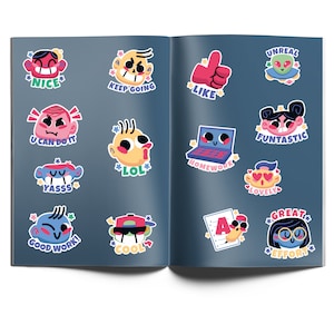 Printable School Note Sticker Set 26 Designs for Students STUDENT ...