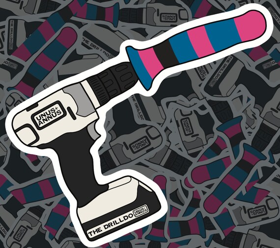 Unus Annus Drilldo Sticker Etsy